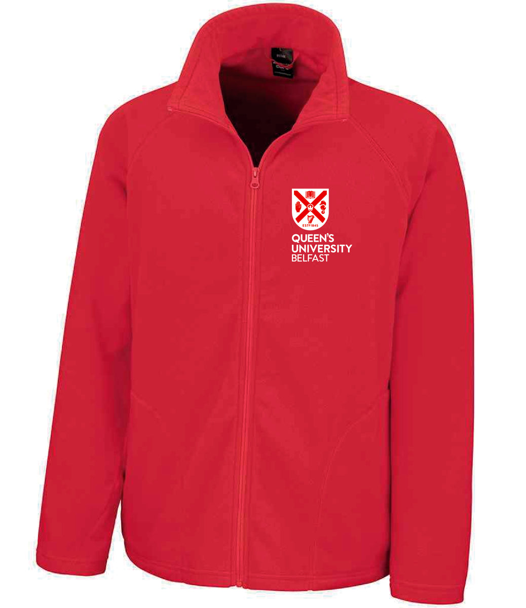 Full Zipped Fleece Jacket – Queen's University Belfast Welcome Centre