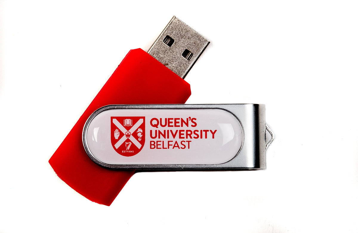 Red Crest 16Gb USB – Queen's University Belfast Welcome Centre