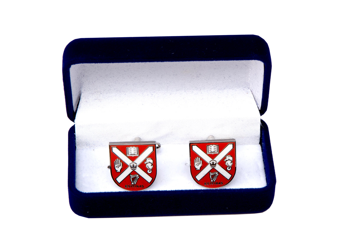Red Crest Cufflinks – Queen's University Belfast Welcome Centre
